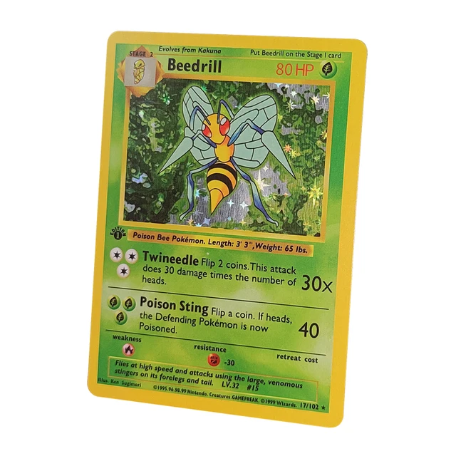 Beedrill Pokemon Card
