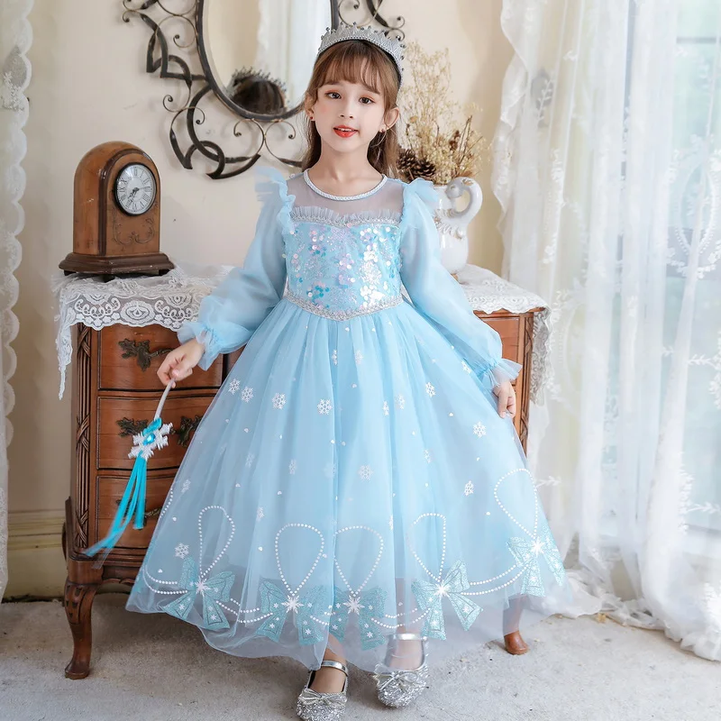 Blue Princess Costumes For Girls
