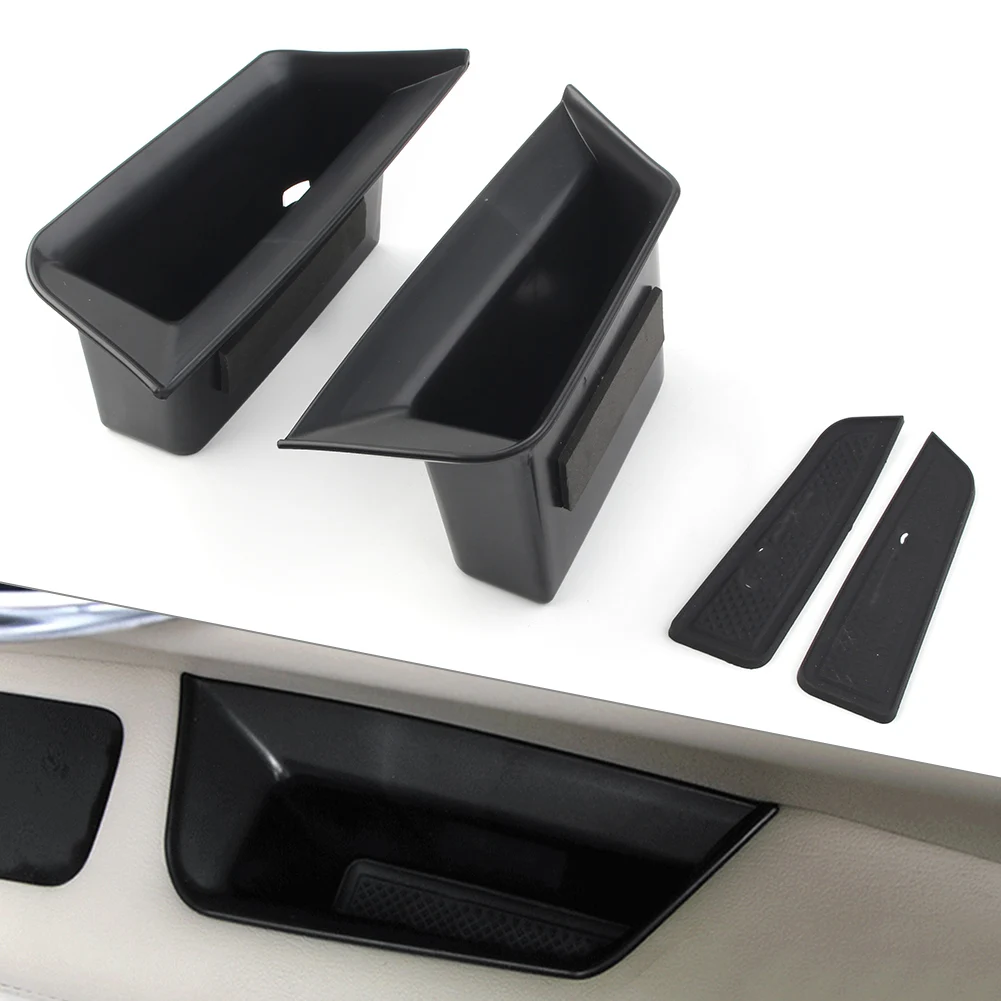 2PCS-Car-Front-Door-Storage-Box-Organizer-Container-Holder-For-Cadillac ...