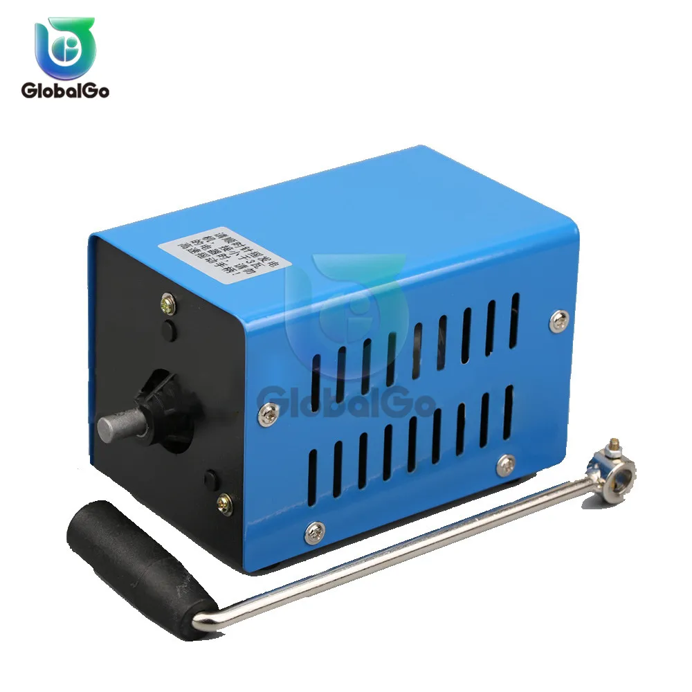 3-15v Diy Emergency Hand Crank Dynamotor High Power Charger Usb ...