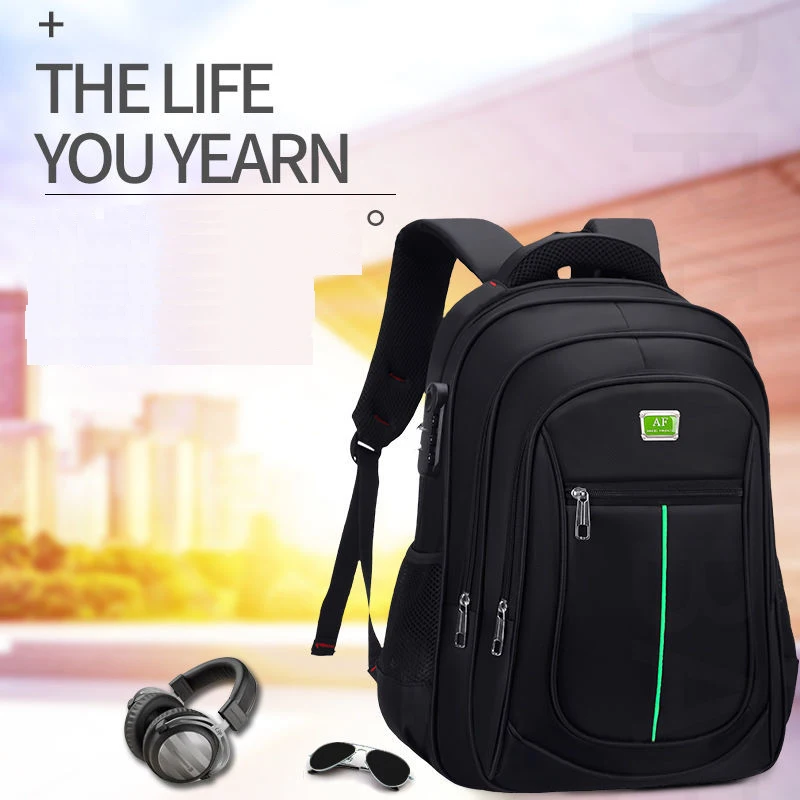 Anti theft USB Charging Backpacks Men Notebook Computer Bags Large ...