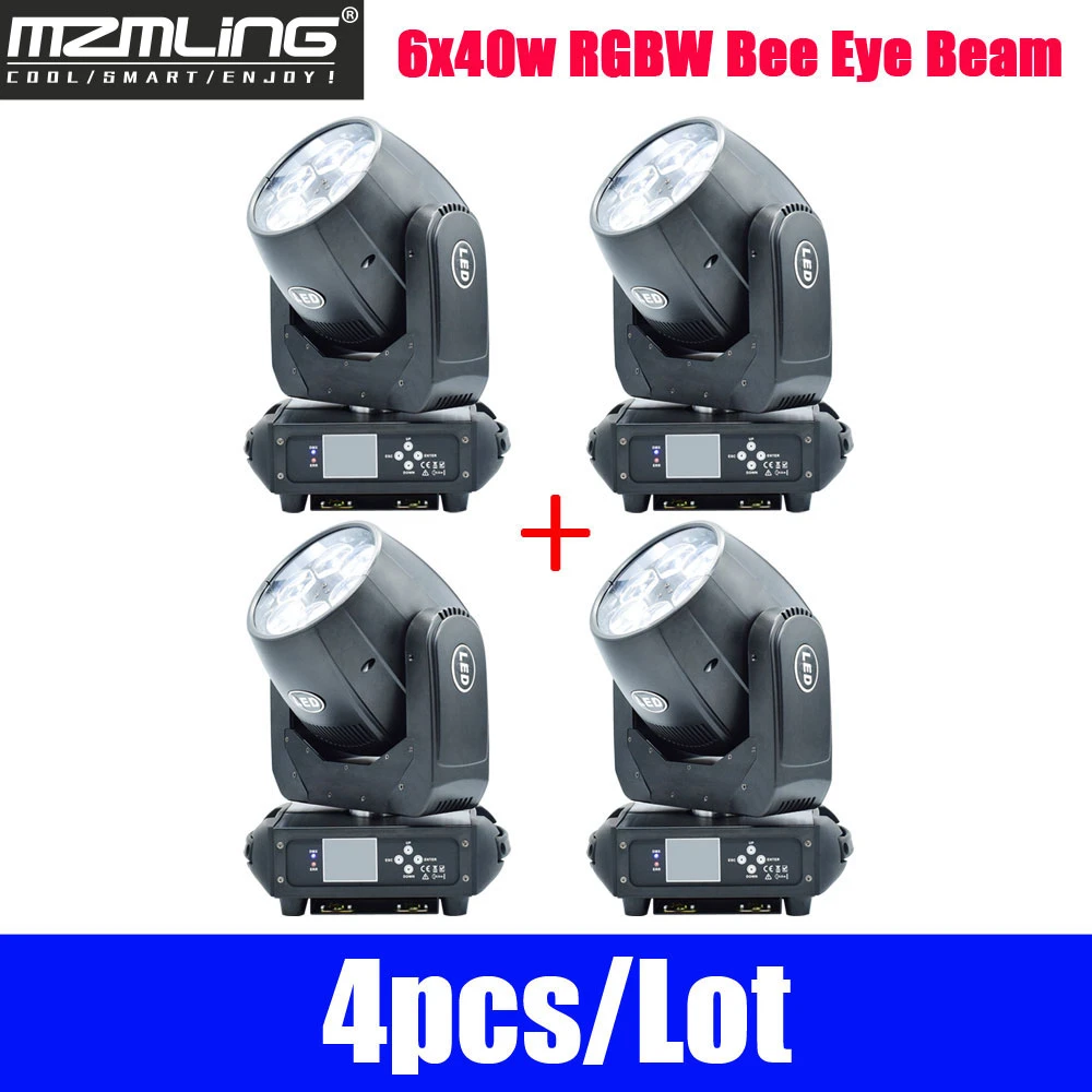 Haz de luz LED de ojo de abeja DMX512, foco con cabezal móvil giratorio ...