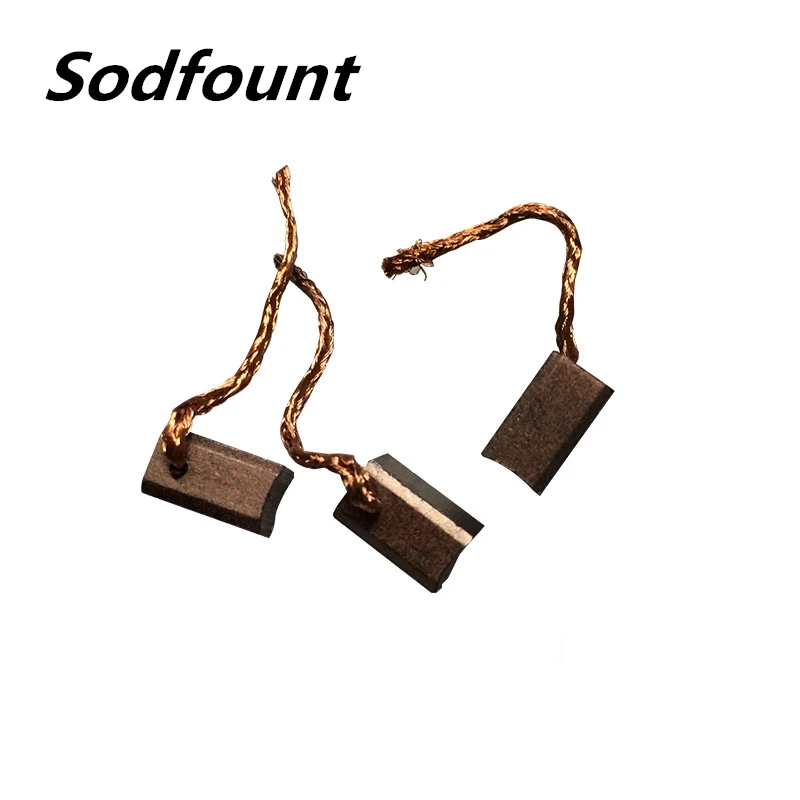10pcs-Small-micro-motor-carbon-brush-wiper-brush-with-copper-carbon ...