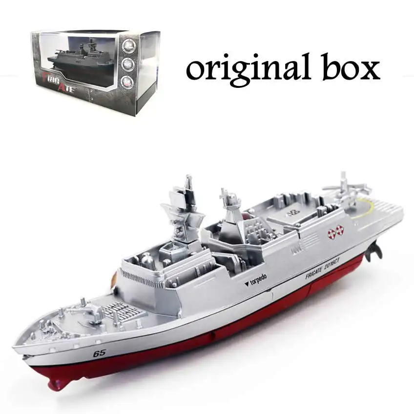 2-4GHZ-RC-Remote-speed-control-rc-boat-Military-Warship-boat-Toys-Mini ...