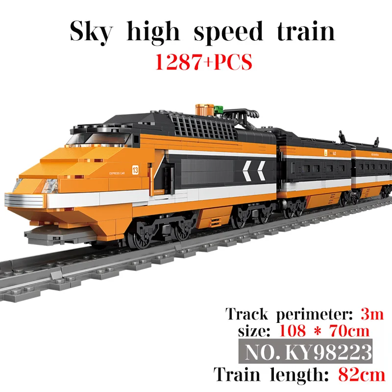 KAZI-KY98223-Creative-Building-Block-Electric-Train-Series-Sky-High ...