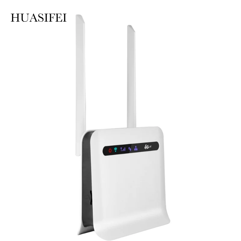 Huasifei ルーター3g4g lte cpe,300mbps,100m,シングル周波数,ワイヤレス,ルーター,モデム,4g wifi ...