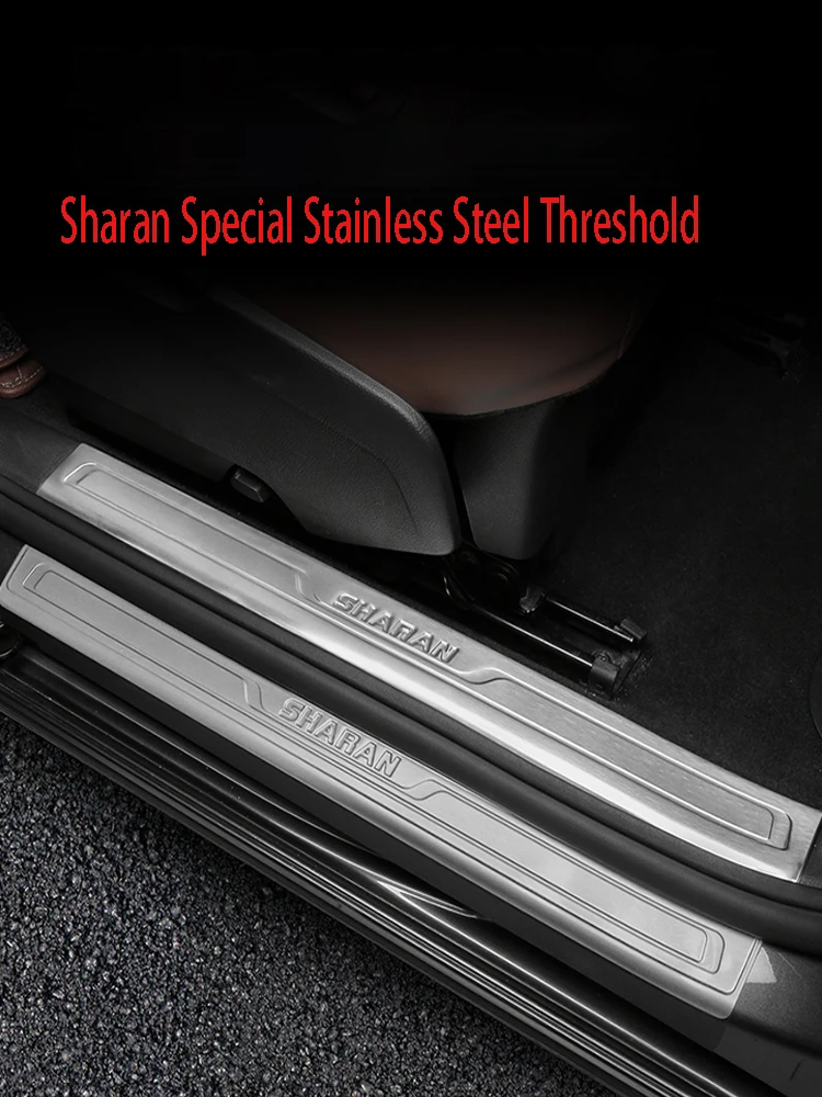 FOR 12-18 Volkswagen Sharan Threshold Strip Sharan Modified Decoration ...