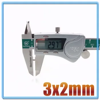 20~5000pcs 3x2 Search Minor Diameter Magnet 3mm x 2mm Bulk Small Round ...