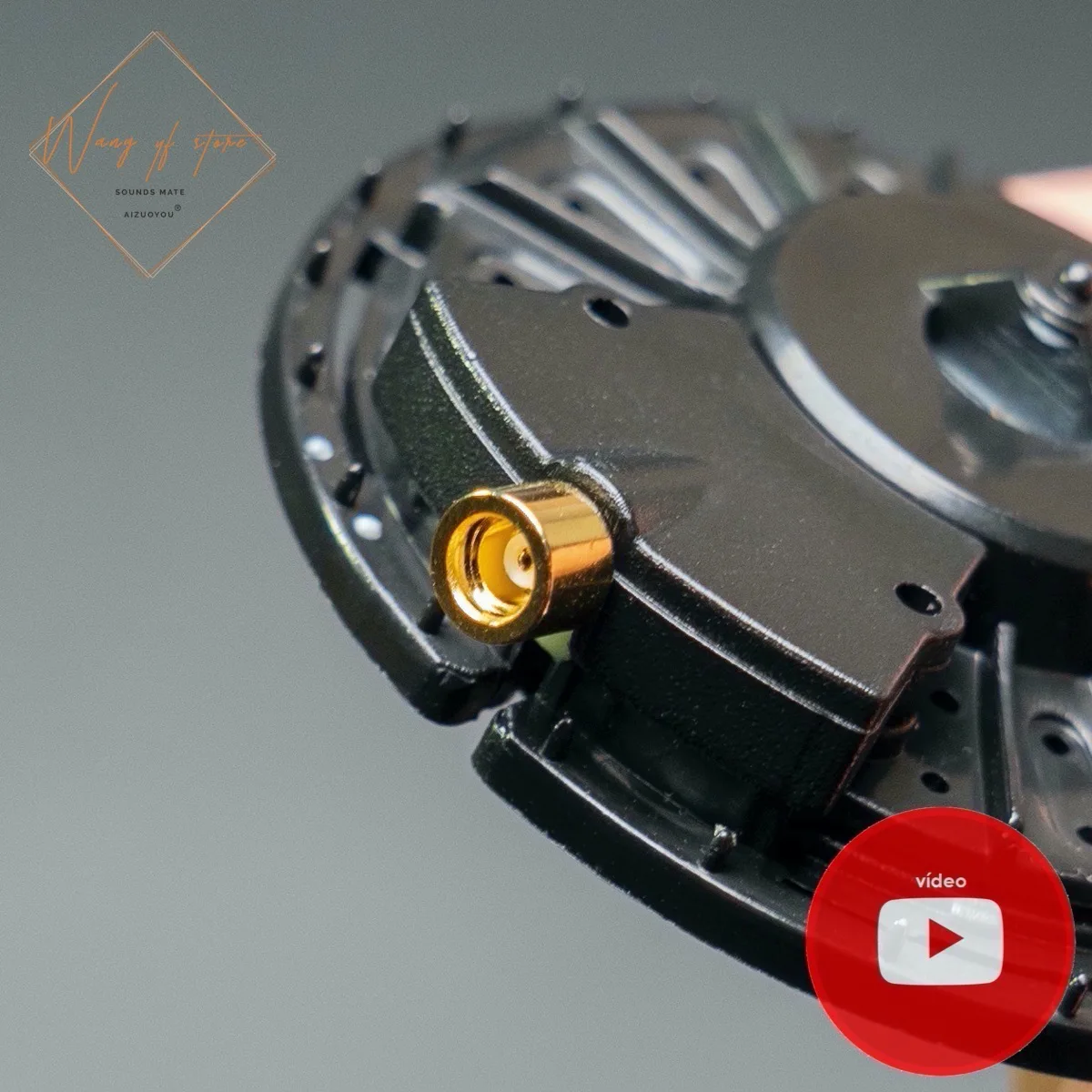 KOSS PP용 교체 가능 헤드폰 부품 드라이버 스피커, 휴대용 Portapro Porta pro 헤드셋, MMCX 소켓 ...