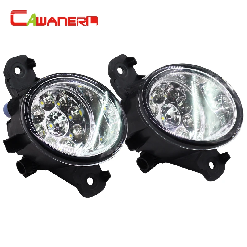 Cawanerl H8 H11 Car Styling Fog Light Led Light Drl Daytime Running ...