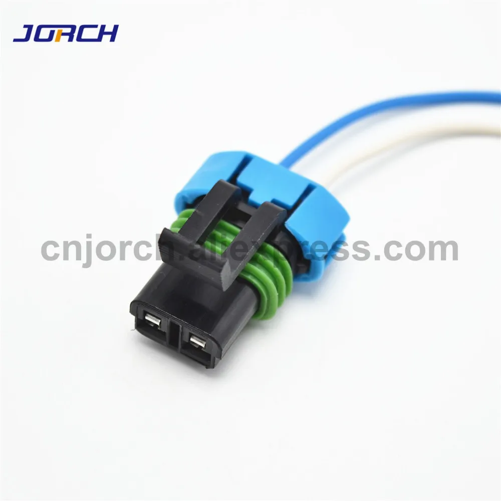 1pc GM Delphi 2 pin wiring harness Female Sensor Auto Plug Car fan ...