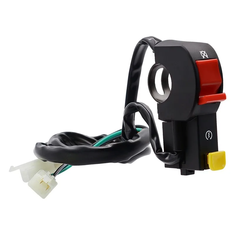 1pc Universal Waterproof Motorcycle Switch Handlebar Electric Starter ...