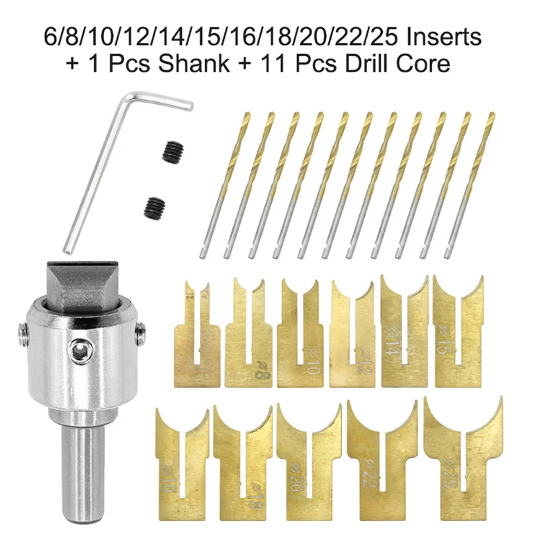 Ring Drill Bit Multifunction Wooden Thick Ring Maker High Speed Steel ...