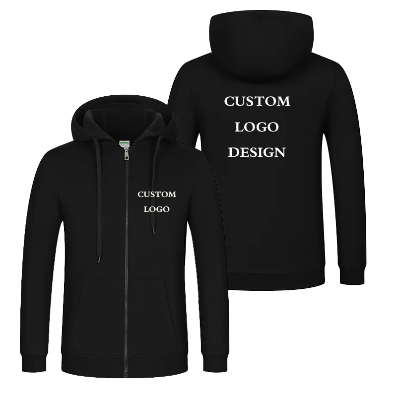 Autumn-Winter-Custom-Logo-Design-Men-Women-Hooded-Jacket-Korea-Style ...