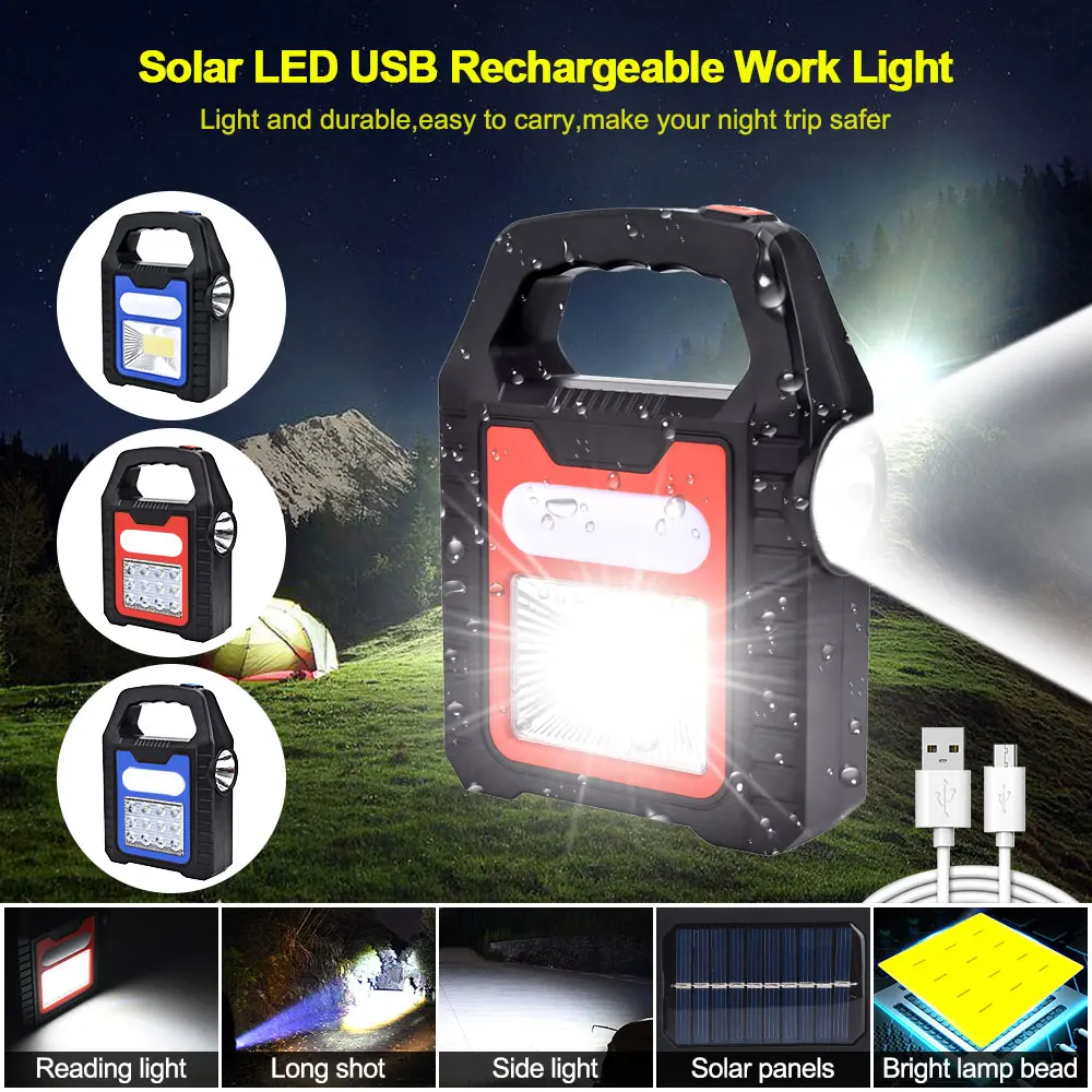 Emergency Camping Handle Torch | Waterproof Emergency Torch | Working ...