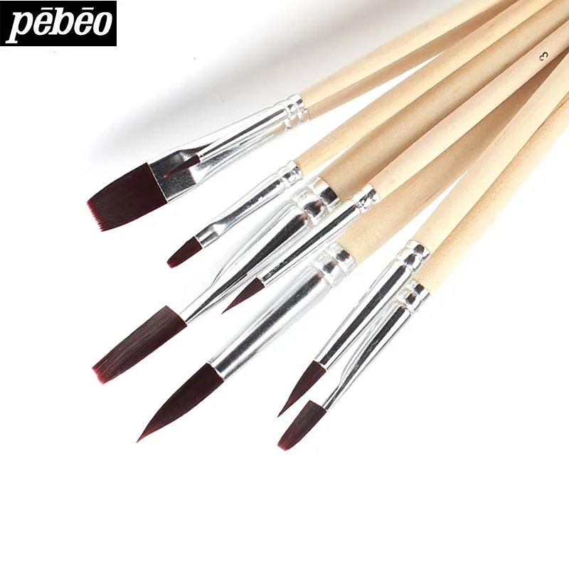 Pebeo-Brush-POP-Art-Brush-Pens-Hard-Polyamide-Brushes-Nylon-Tip-for ...