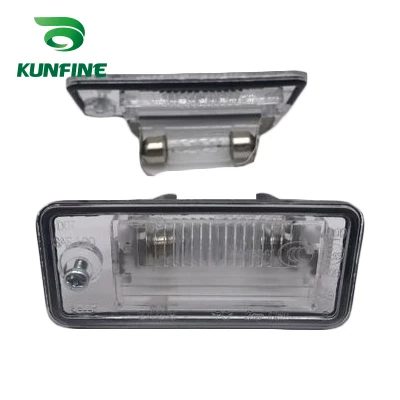 8E0807430A /B License Plate Light Lamp Lens For Audi A6L A4 B7 Part NO ...