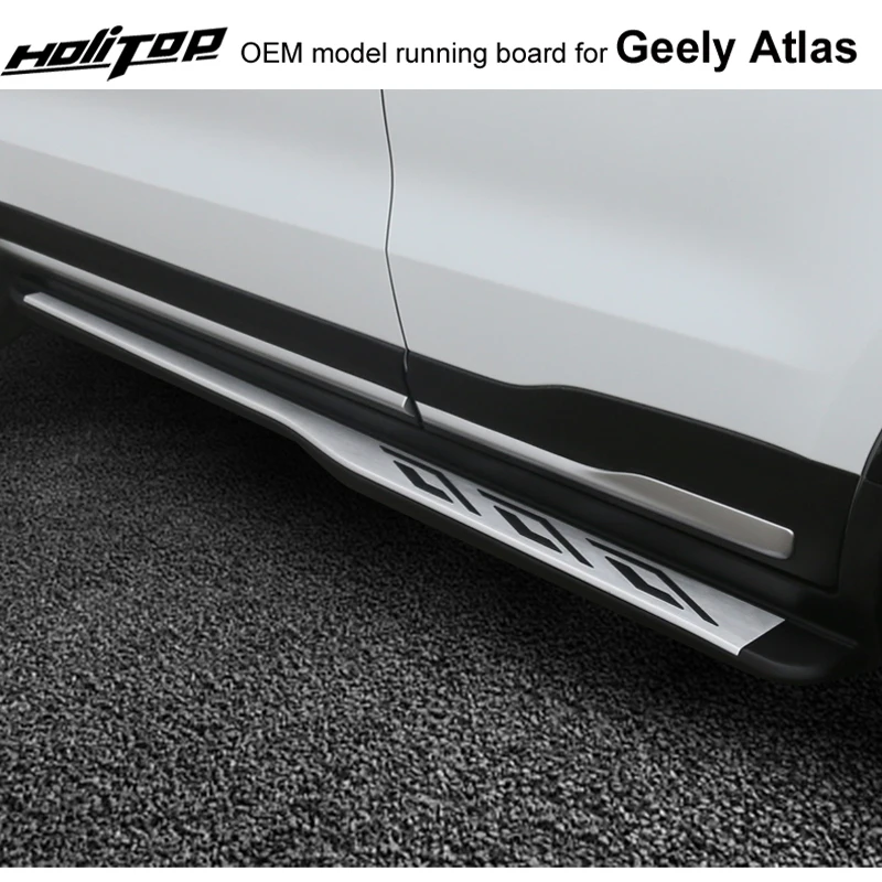 OEM-side-step-bar-running-board-for-Geely-Atlas-2016-2021-free-drill ...