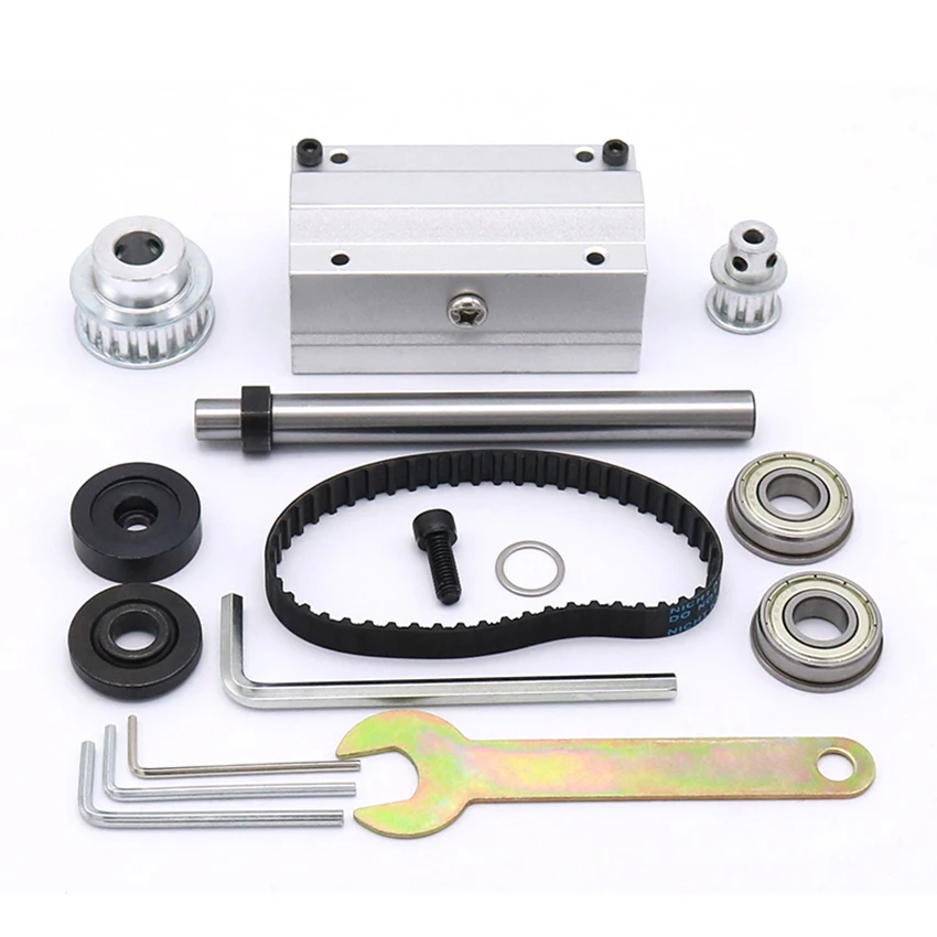 Aluminum Alloy Grinding Tool Mini Table Saw No Power Spindle Assembly ...