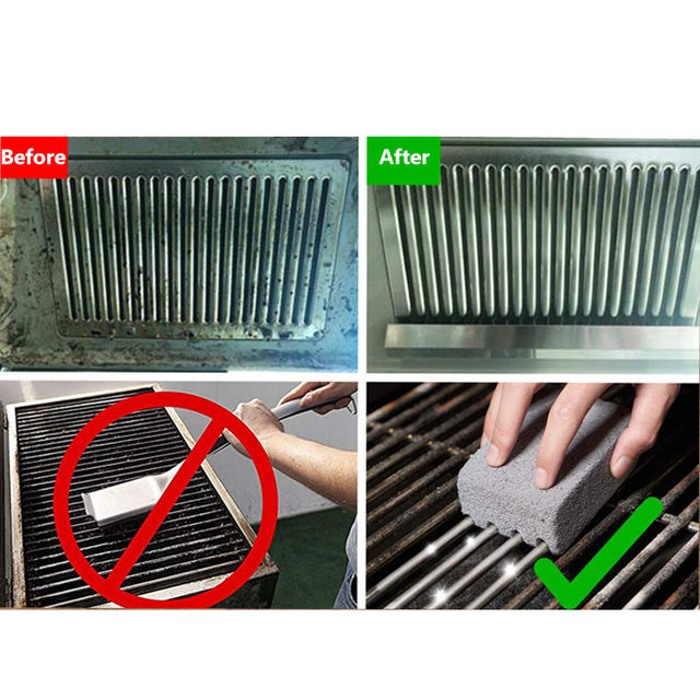 BBQ Grill Cleaning Brick | asghedom.com