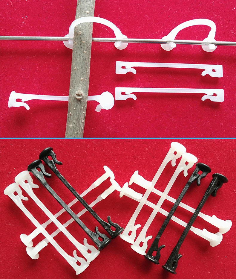 Outils de jardinage,Clips de cerclage pour plantes de jardin,Clips de ...