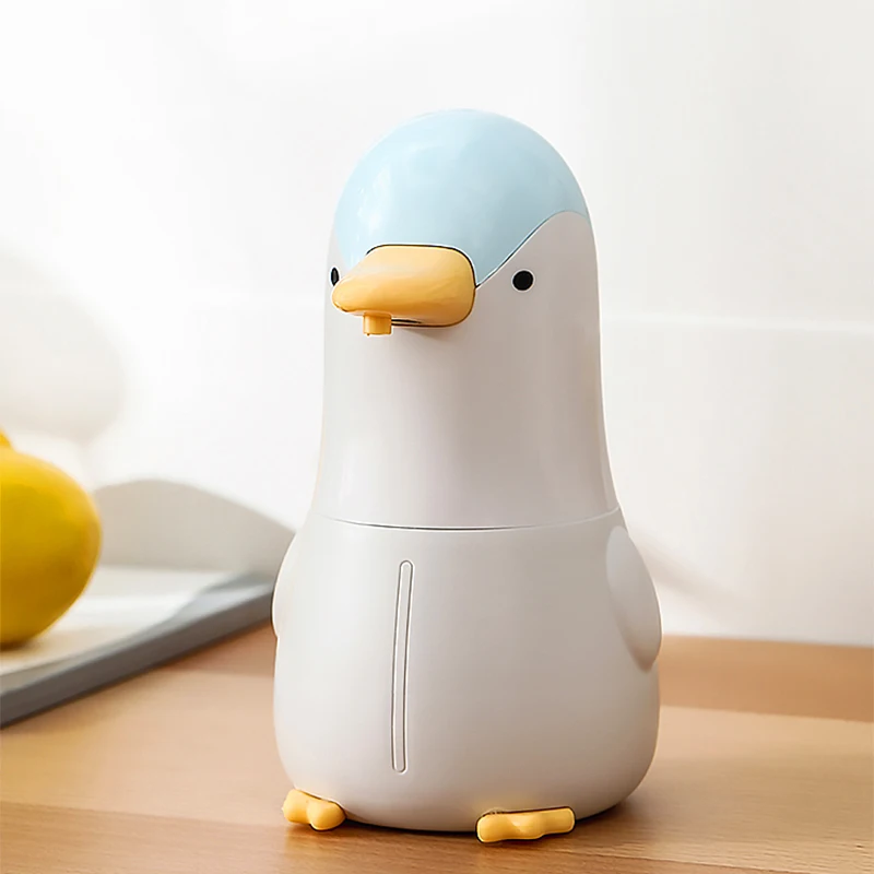 D2 Cute Penguins Automatic Soap Dispensers Child Liquid Soap Dispenser ...