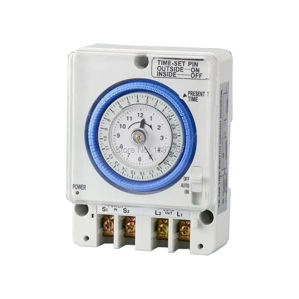Tb-35b Mechanical Time Switches Manual /auto Control Ac220v 10a Timing ...