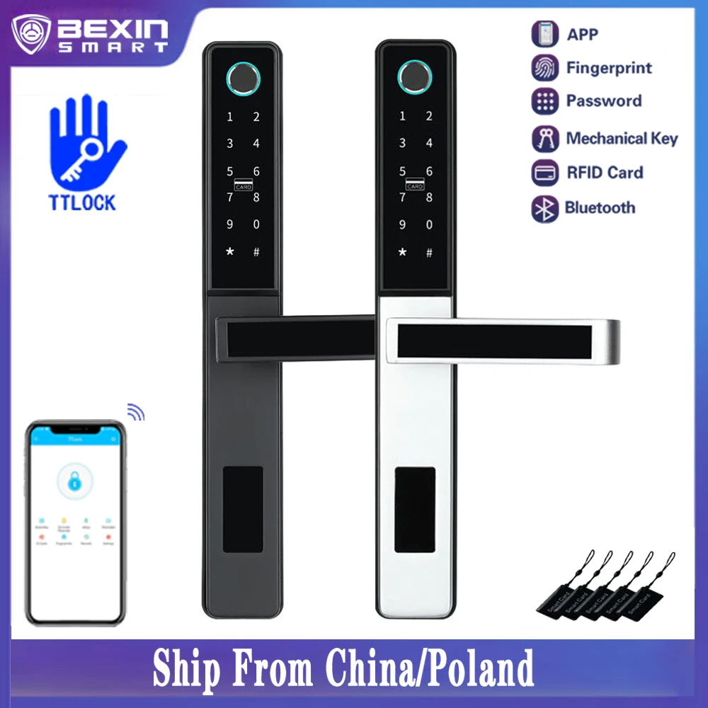 TTLock-waterproof-biometric-fingerprint-door-Locks-electronic-Smart ...