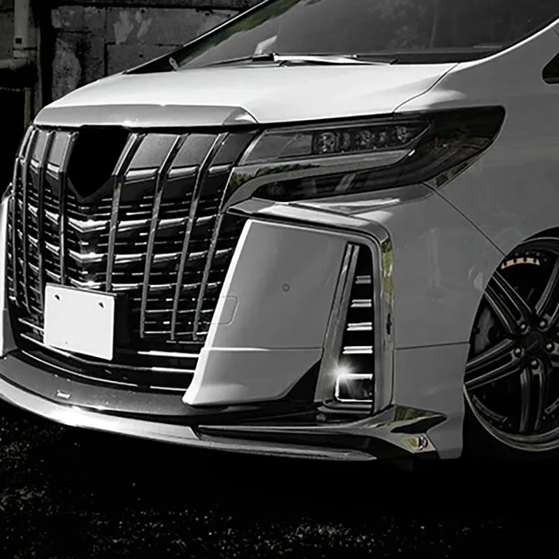 for Toyota Alphard 30 Series Front Bumper Trim Protector Strip Fog Lamp ...