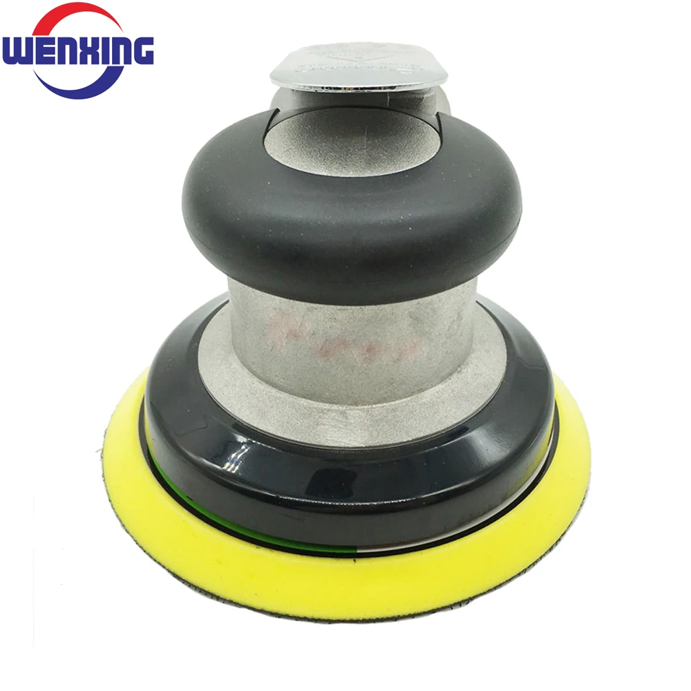 5 Inch Non-vacuum Matte Surface Circular Pneumatic Sandpaper Random ...