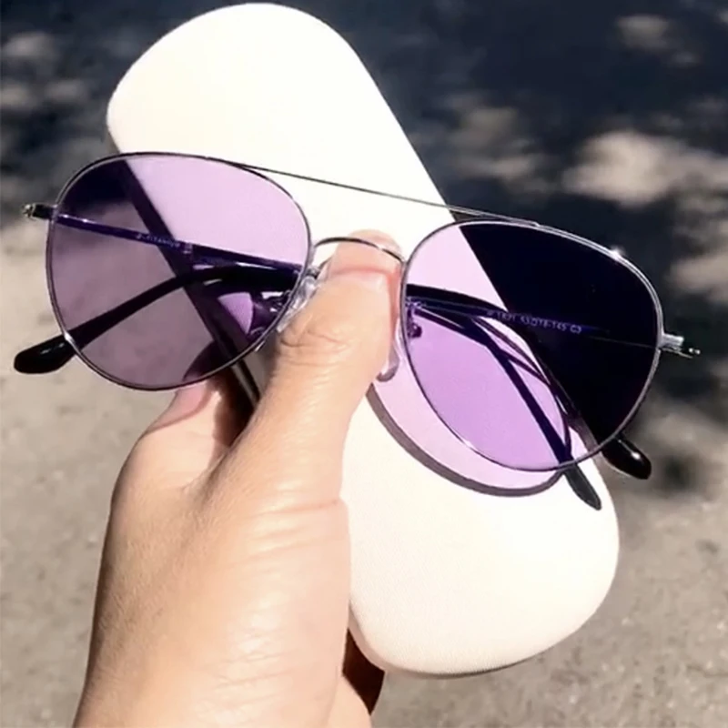 Purple Lens Glasses