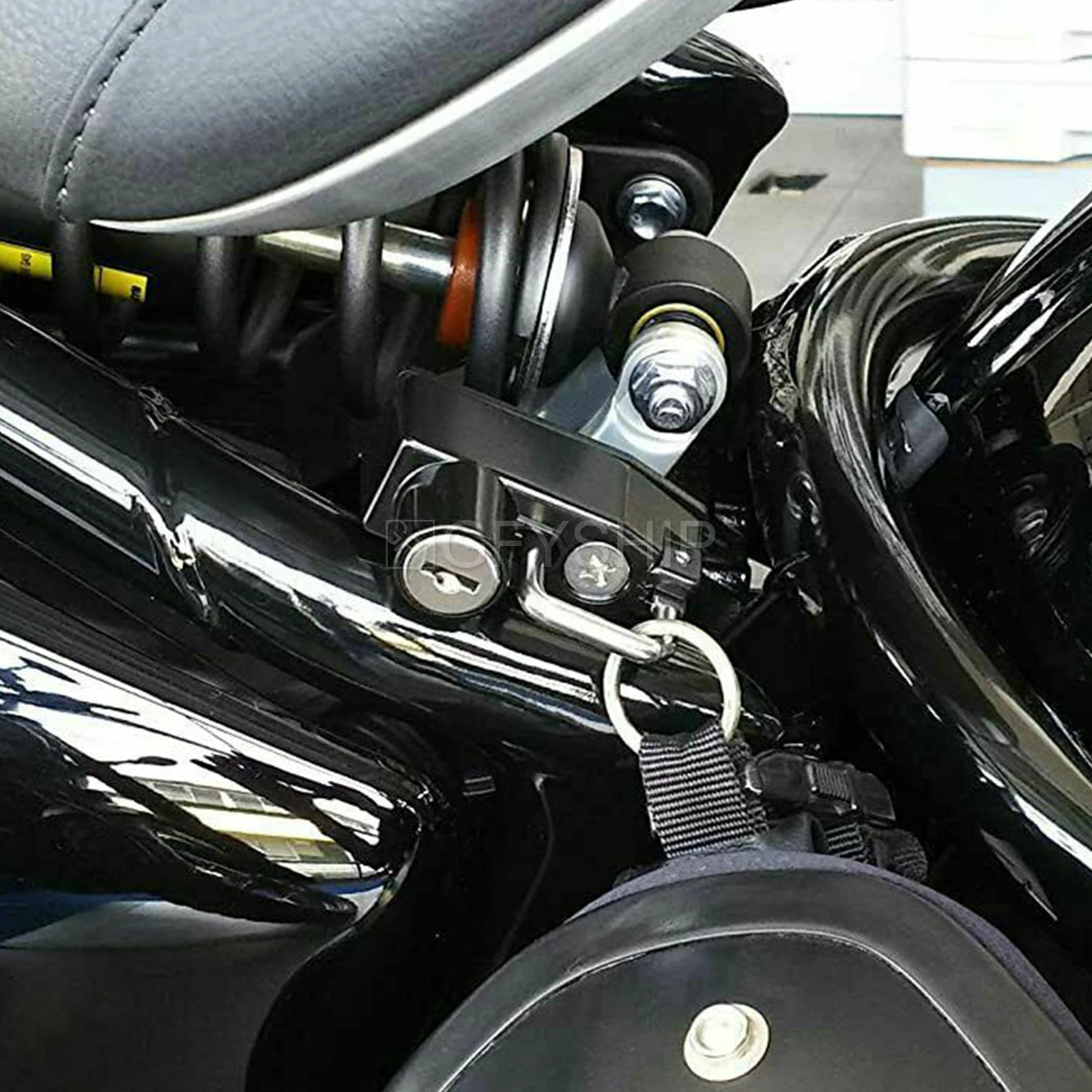 For Triumph Bonneville Bobber All Years Motorcycle Helmet Lock Bloqueo ...