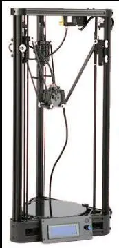 Triangle 3d Printer Kossel High Precision Large Size Commercial Home ...