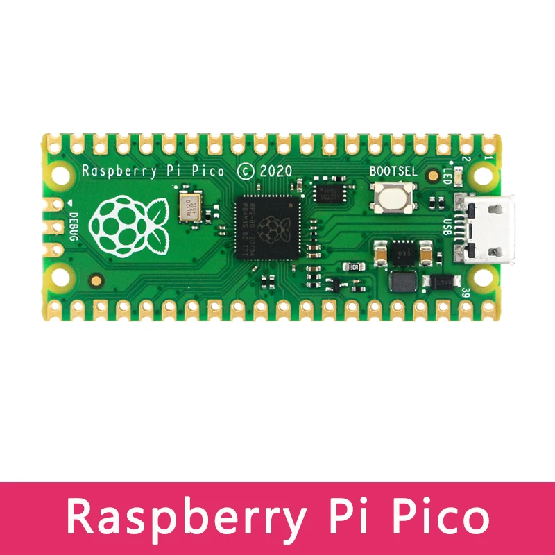Original Raspberry Pi Pico Rp2040 Microcontroller Chip Dual Core Arm Cortex M0 Processor Low
