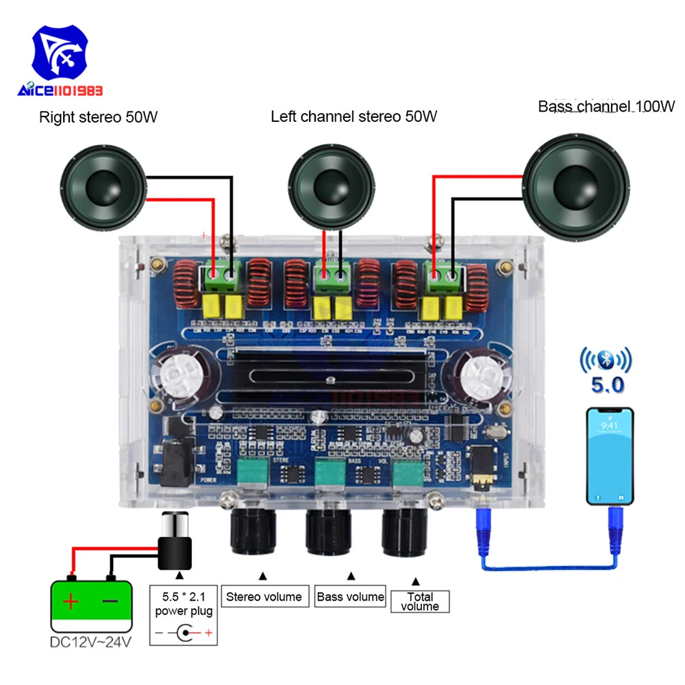 12 channel class d amplifier