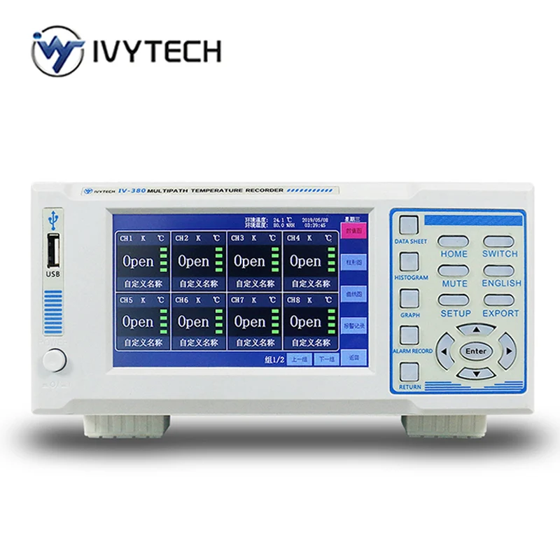 IVYTECH-IV380-Multi-channel-Temperature-Tester-Temperature-Inspection ...