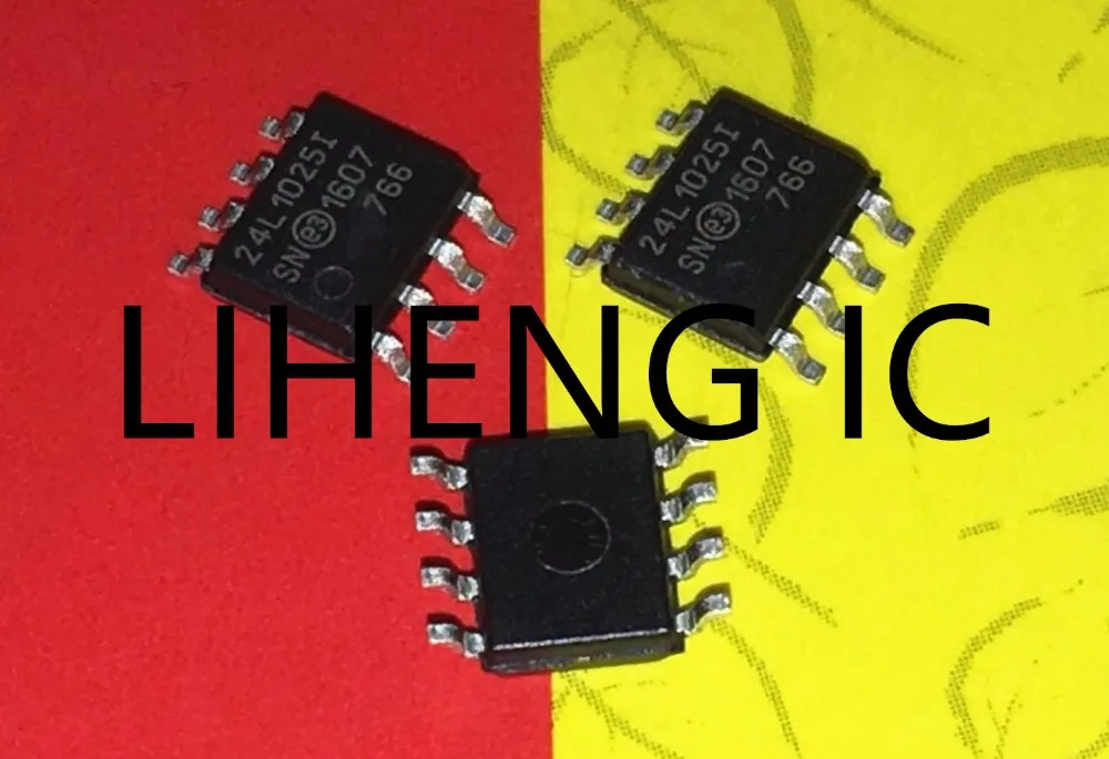 100% novo & original 24lc1025 i/sn 24lc1025i sop 8|Peças e acessórios ...