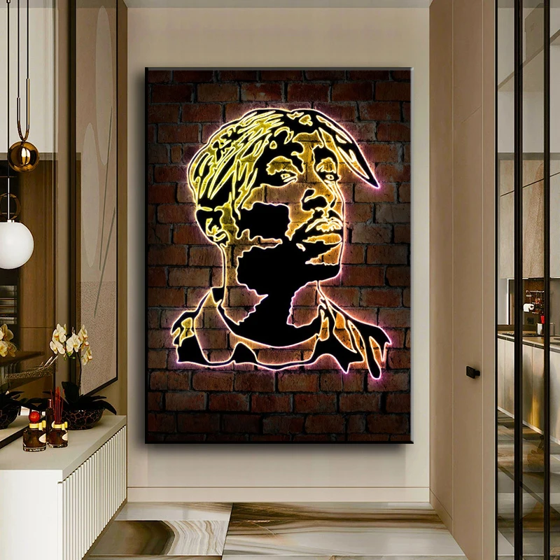 Tupac Oil Painting