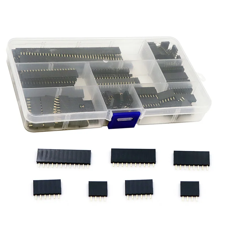 Connector-Female-2-54mm-Single-Row-Breakable-Strip-Pin-Header-Socket ...