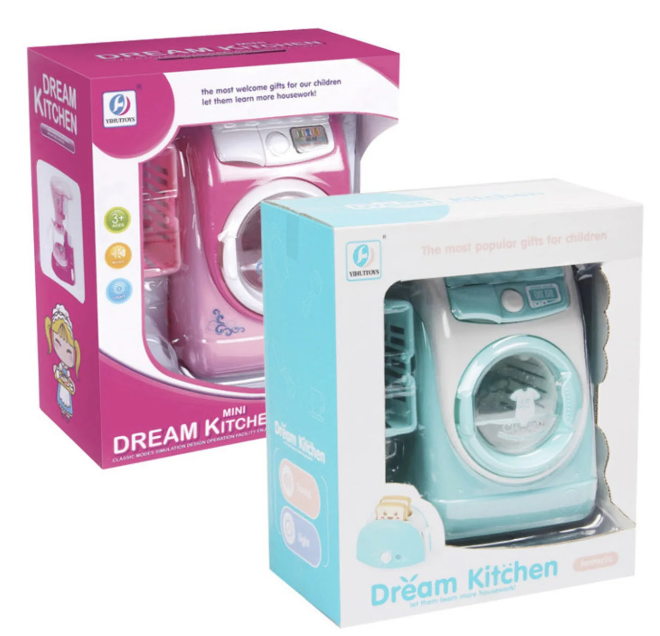 New-puff-mini-large-washing-machine-toy-electric-children-washing-socks ...