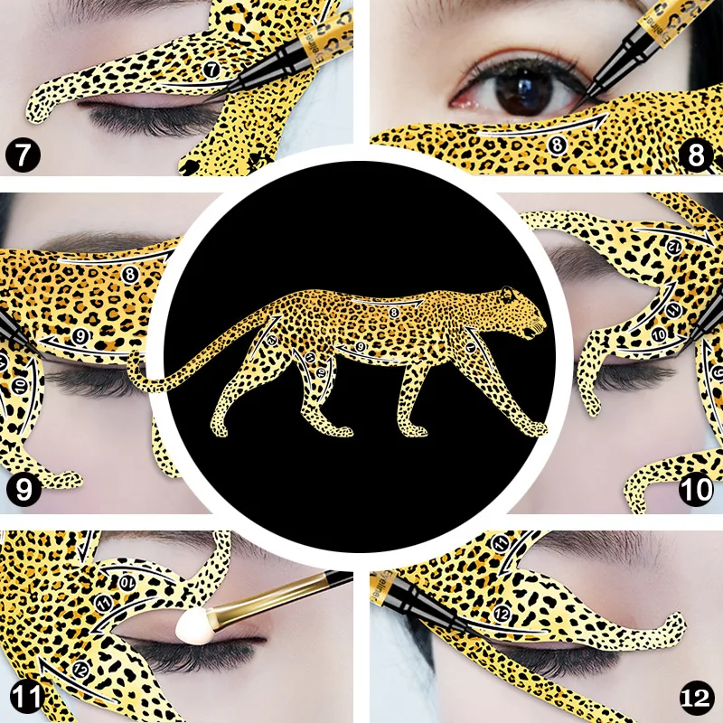 Leopard Eye Makeup Stickers