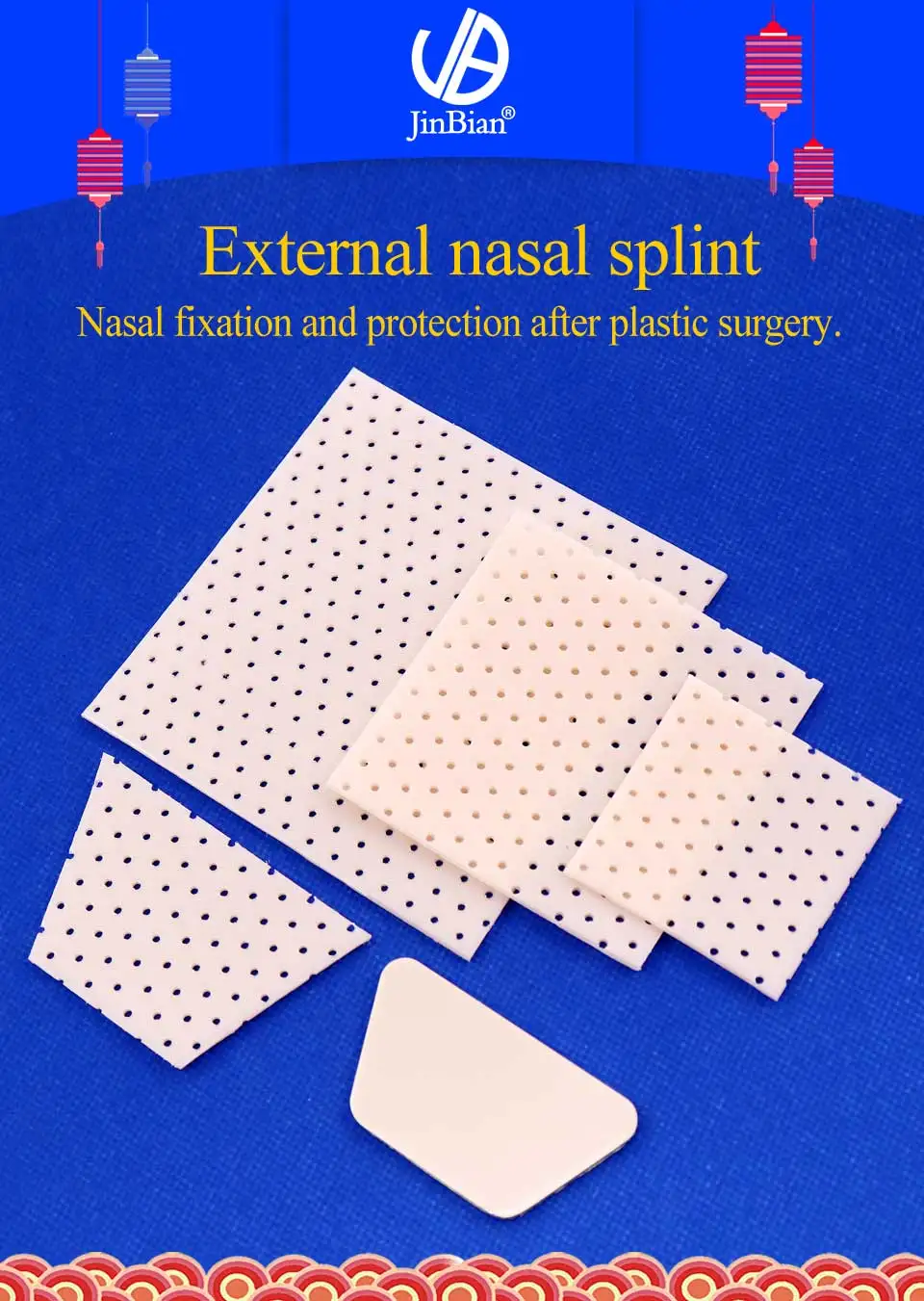 Low Temperature Thermoplastic Nasal Splint External Nasal Splint ...