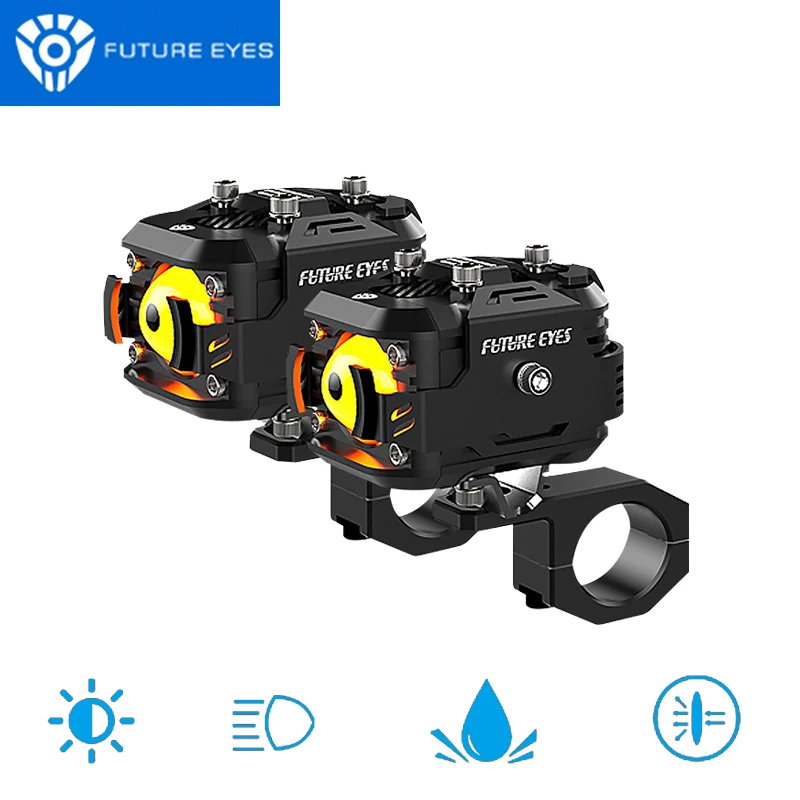 Future Eyes F150 Motorcycle Led Spotlight | Motorcycle Auxiliary Led ...