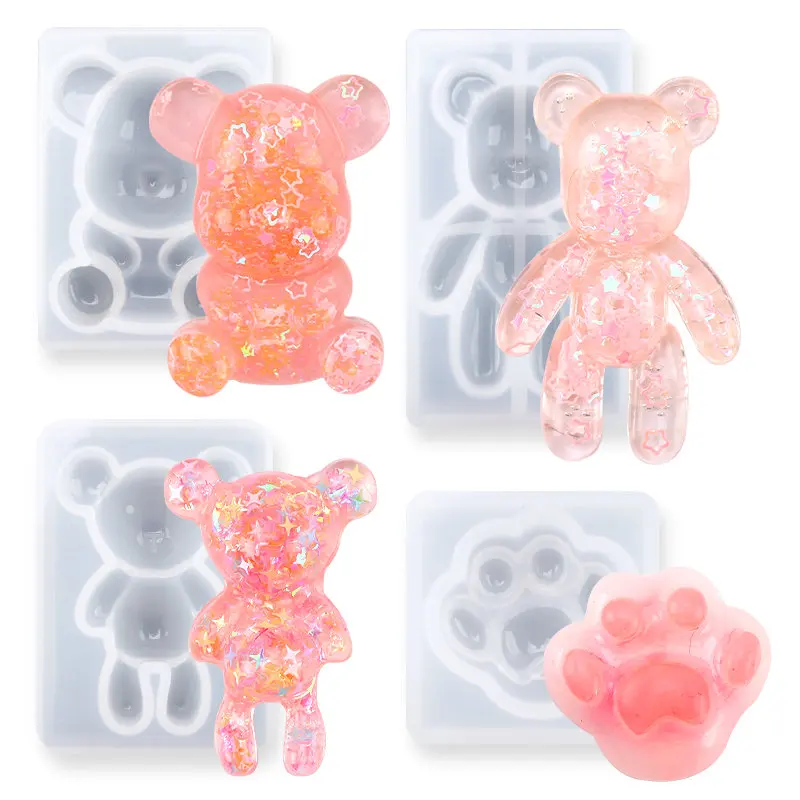 3D-Animal-Resin-Molds-Resin-Casting-Molds-Epoxy-Silicone-Bear-Molds-for ...