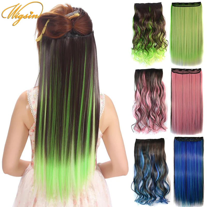 Clip In Colored Hair Extensions