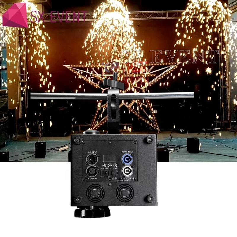 Mini Sparkler Electronic Spark Dj Event 400w Hanging Upside Down Cold ...