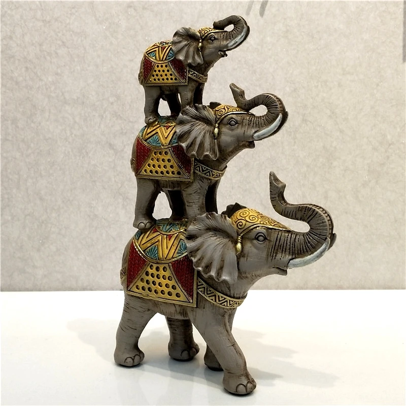 Elephant sculpture Elephant figure Elephant statue Tuskers Elephant ...