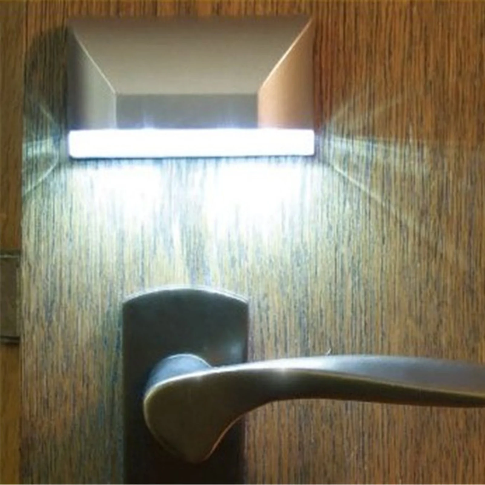 Led Door Lock Night Light With 4 Led Intelligent Auto Pir Door Lock ...