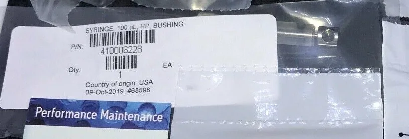 For waters injection needle 100ul, HP, Brushing 410006228 Waters ...