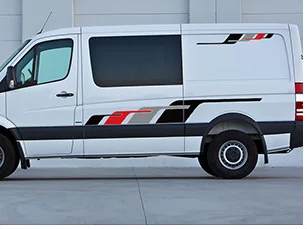 Car Decal For Mercedes Benz Sprinter DIY Motorhome Stripes Graphics ...